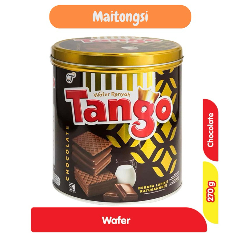 Jual Tango wafer chocolate dan vanilla 270 gr | Shopee Indonesia