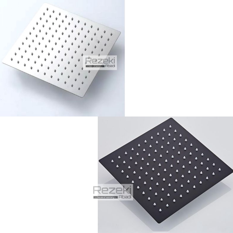 Jual ART X23F Kepala Shower Tembok Stainless Sus34 Warna Doff Wall ...