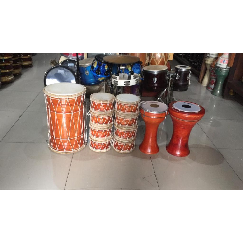 Jual marawis polos natural full set mahoni | Shopee Indonesia