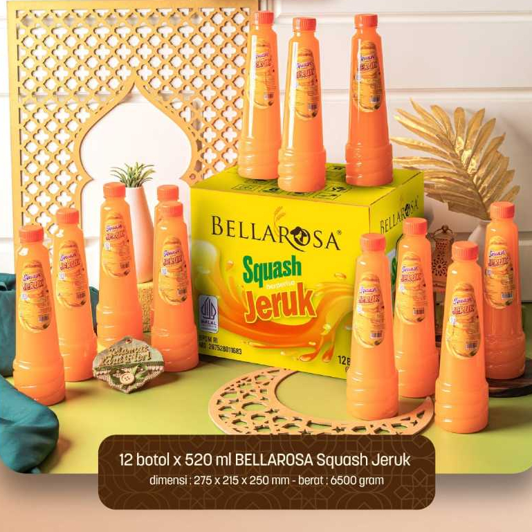 Jual CLAIYDREAM BELLAROSA PAKET SQUASH BERPRISA JERUK / BELLA ROSA ...