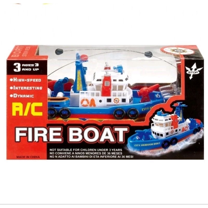 Jual Mainan Remote Control Kapal Rescue Boat | Shopee Indonesia