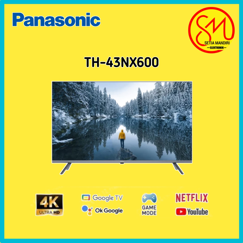 Jual PANASONIC 43NX600 GOOGLE TV 43 INCH TH-43NX600 | Shopee Indonesia