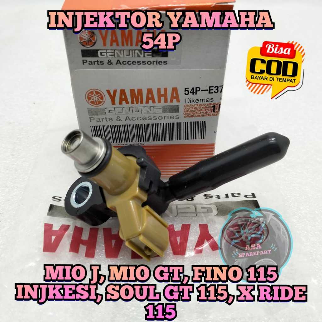 Jual Injektor 54P Motor Yamaha MIO J , MIO GT , FINO 115 Fi Injeksi , SOUL GT 115 Fi , X RIDE ...