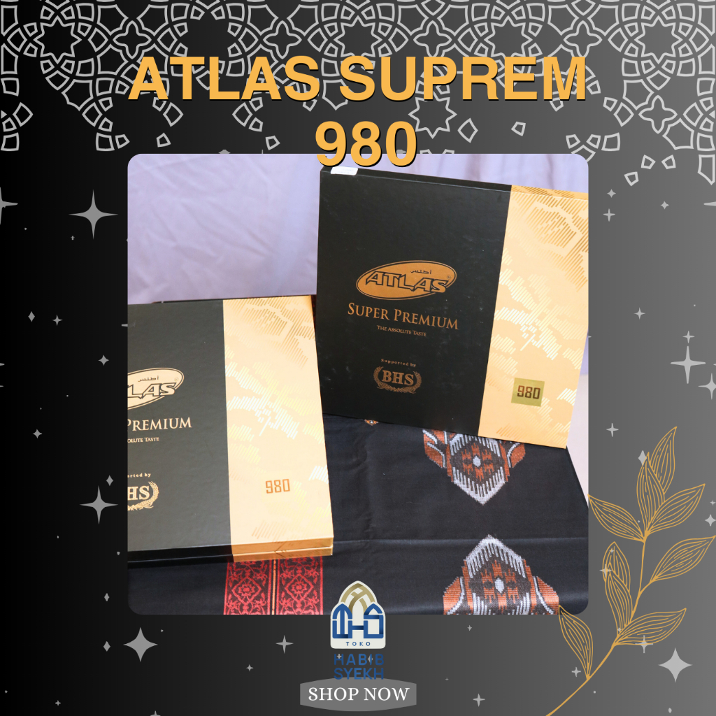 Jual Sarung ATLAS Super Premium Gold 980 A9-JGL/Sarung ATLAS Original/ATLAS 980 A9-JGL/SARUNG ...