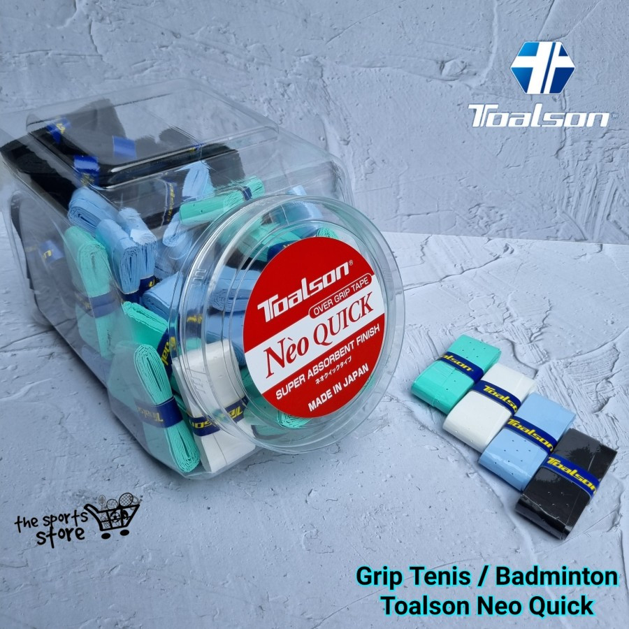 Jual Grip Toalson Neo Quick - Badminton / Tennis | Shopee Indonesia