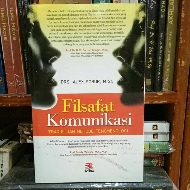 Jual BUKU ORIGINAL FILSAFAT KOMUNIKASI TRADISI DAN METODE FENOMENOLOGI ...