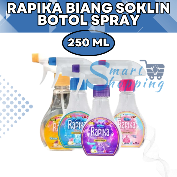 Jual RAPIKA BIANG SOKLIN BOTOL SPRAY 250 ML / PEWANGI PAKAIAN | Shopee ...