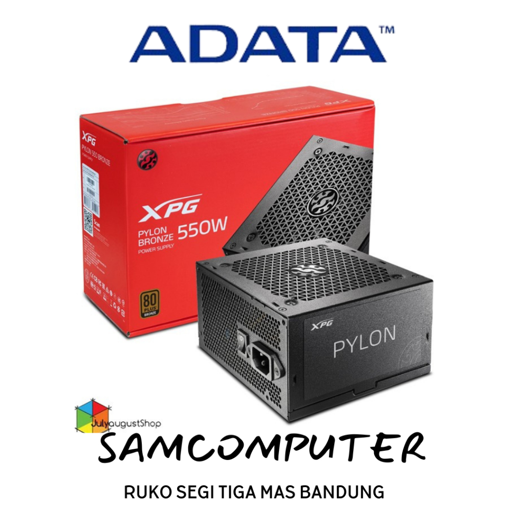 Jual PSU Adata XPG Pylon 550 Watt 80+ Bronze | Power Supply 550W ...