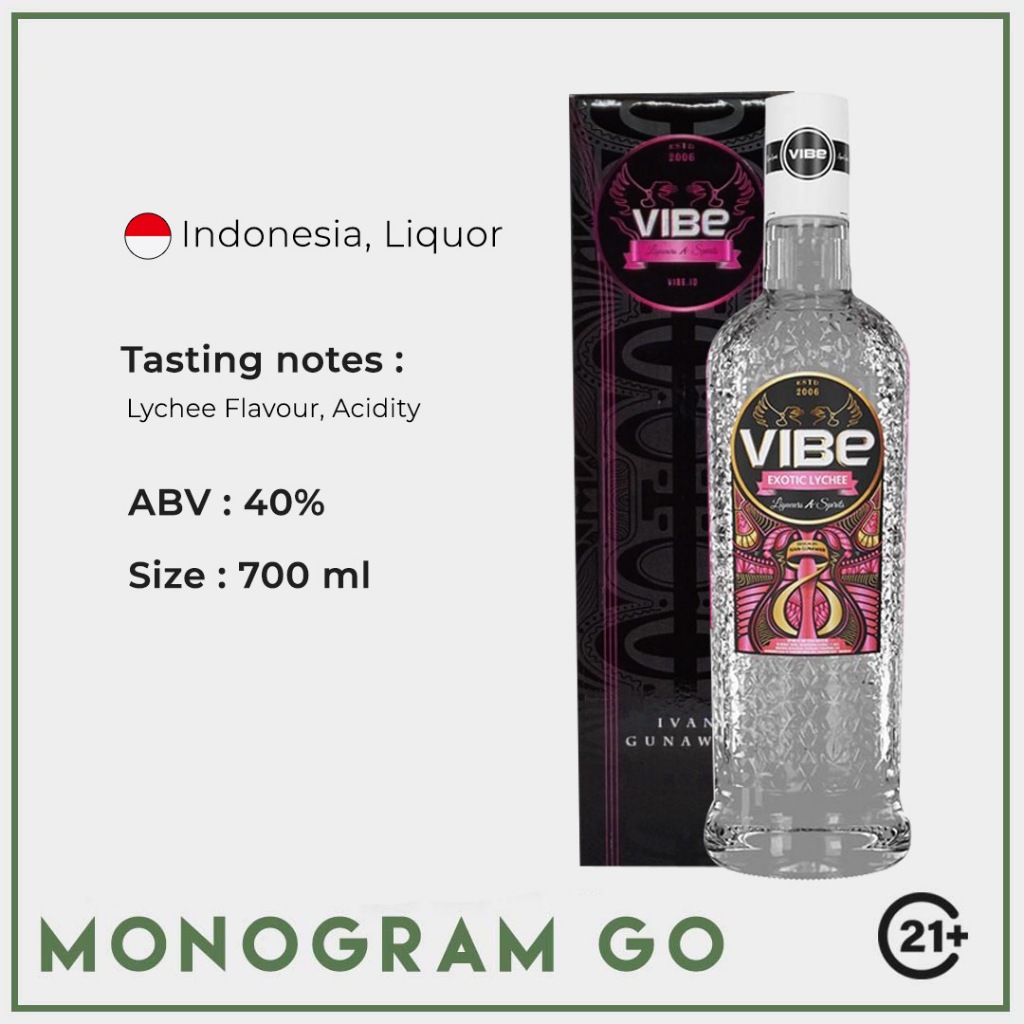Jual Vibe Premium Exotic Lychee 700ml | Shopee Indonesia