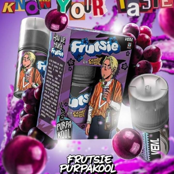 Jual FRUTSIE PURPA KOOL GRAPE SODA SALT NIC 30ML 30MG BY VEM JUICE E ...