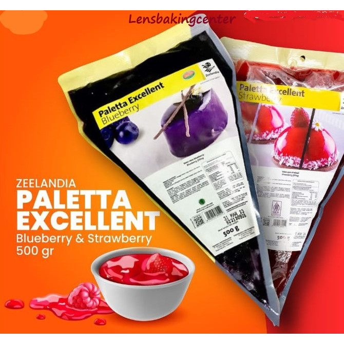 Jual ZEELANDIA PALETTA Excellent Strawberry Strawbery / BLUEBERRY ...