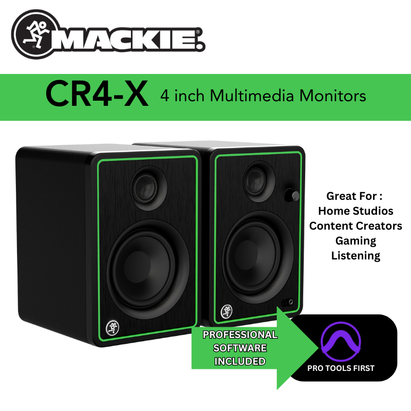 Jual Speaker Monitor MACKIE CR4-X CR-4X CR 4X 4" MULTIMEDIA SPEAKER MONITOR | Shopee Indonesia