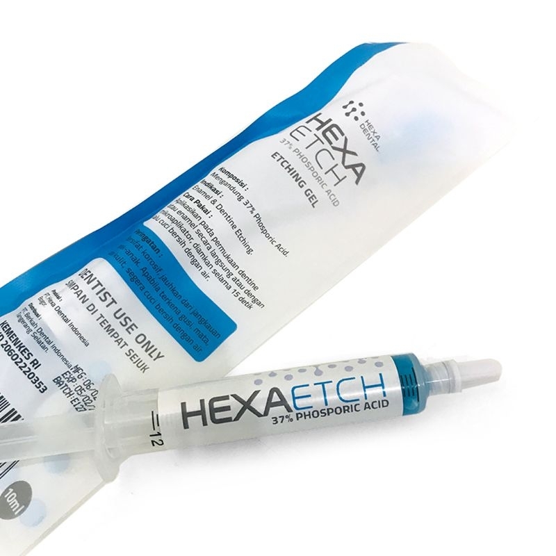 Jual HEXAETCH 10ML Etsa Gigi Dental Etching Gel Hexa Etch Suntik isi 10 ml | Shopee Indonesia