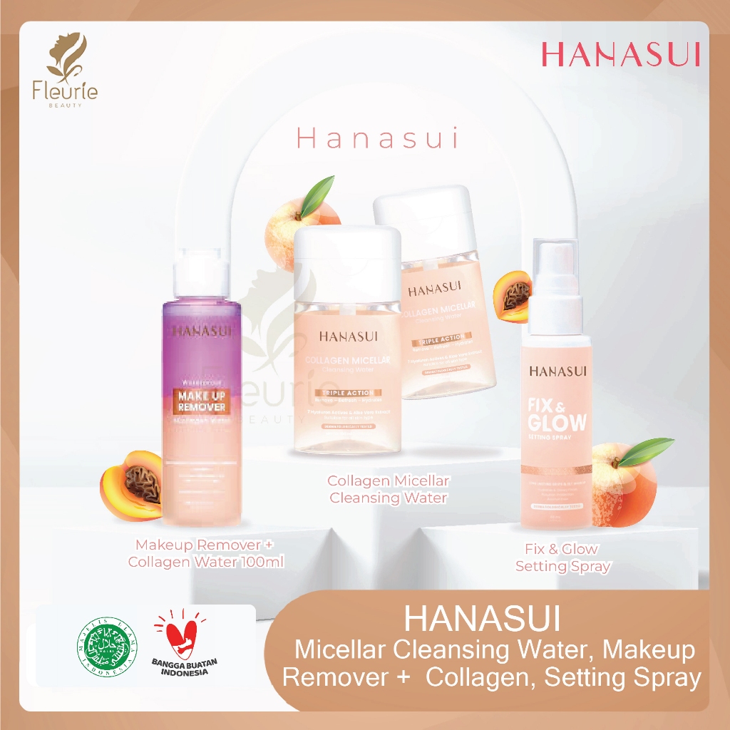 Jual HANASUI Collagen Micellar Cleansing Water / Makeup Remover ... Jual HANASUI Collagen Micellar Cleansing Water / Makeup Remover ...