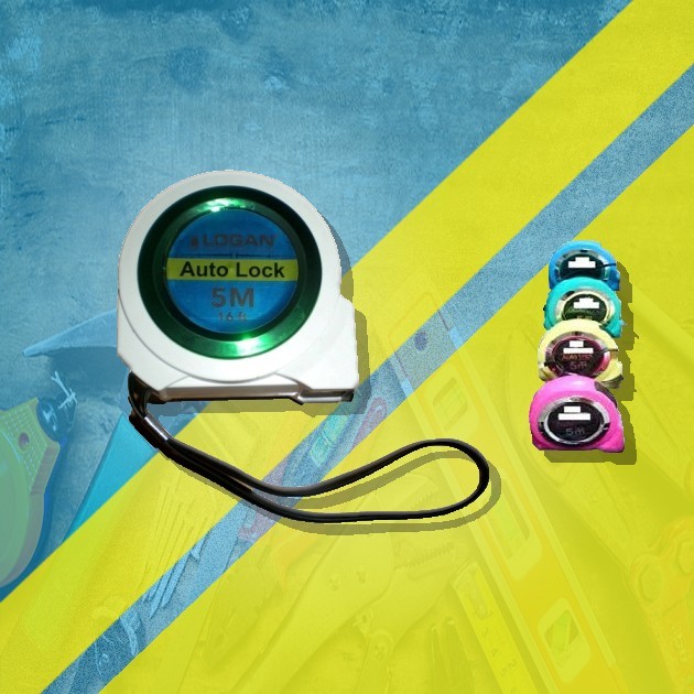 Jual Meteran 5 Meter Logan Fancy/MeasurIng Tape/Meteran Roll | Shopee ...