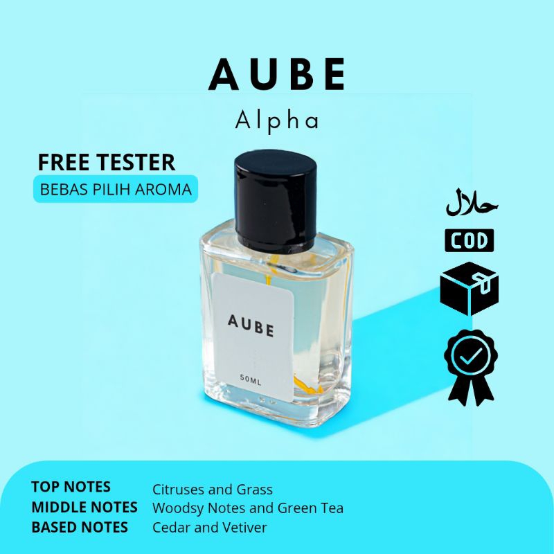 Jual HMNS - Alpha 50ML Eau De Parfum Aube Inspired Parfume Minyak Wangi ...