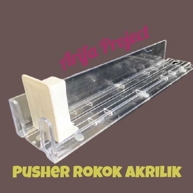Jual Belanja sekarang Pusher Rokok Akrilik Rak Rokok Akrilik | Shopee ...