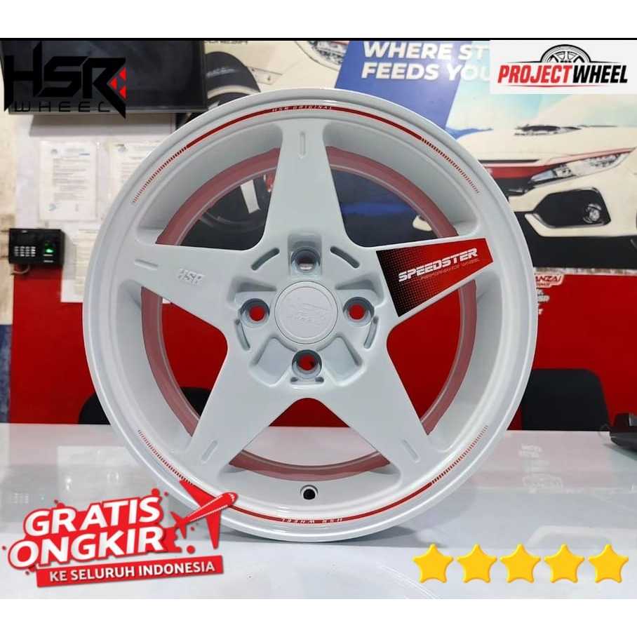 Jual Velg Mobil Racing Terbaru Hsr Speedster Ring 16 Untuk Yaris Mirage Picanto Ignis Dll ...