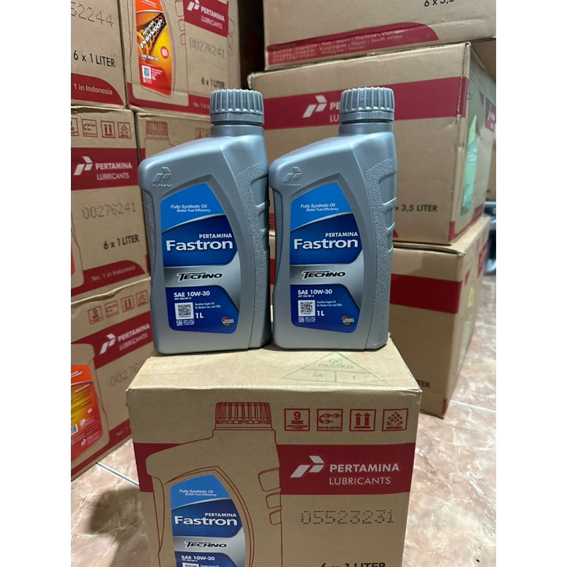 Jual Oli Mesin Fastron Techno SAE 10W-30 1 Liter API SN/GF-5 | Shopee ...