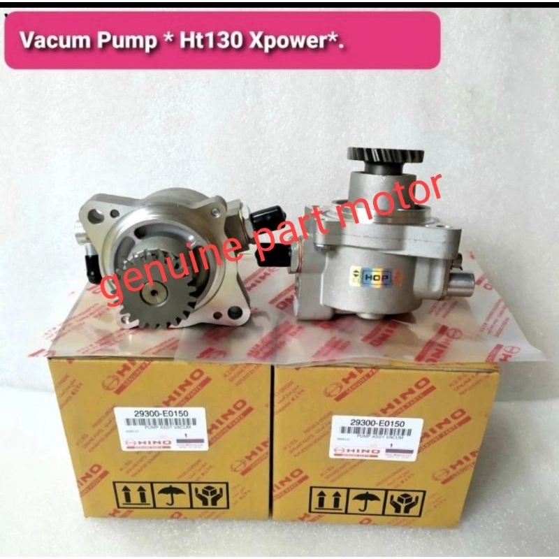 Jual VACUM PUMP HINO DUTRO HT130 HDX XPOWER (29300-E0150) | Shopee ...