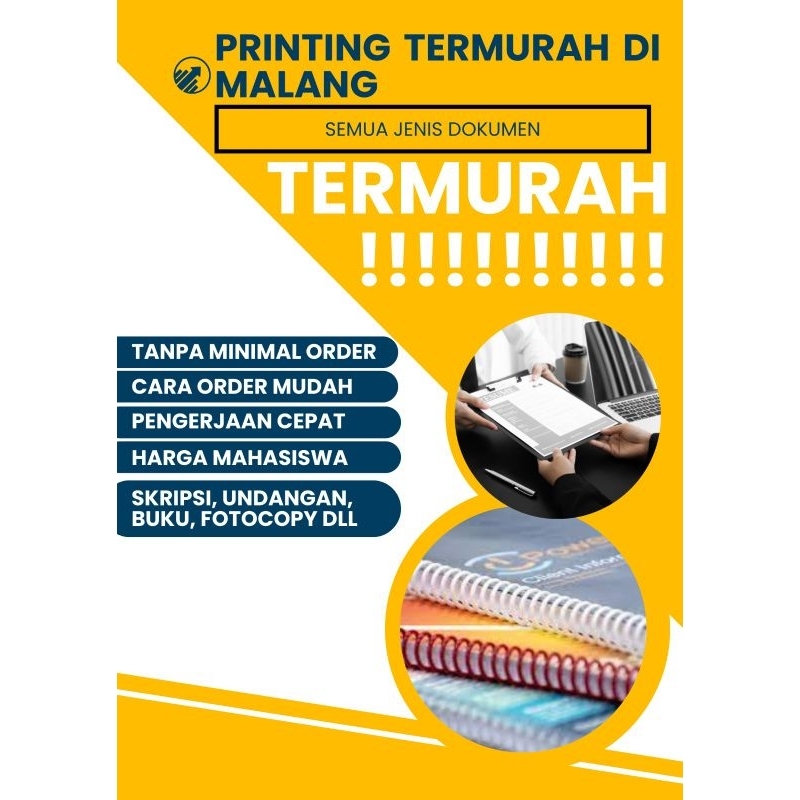 Jual Print dan Cetak Buku, skripsi, tugas mahasiswa | Shopee Indonesia