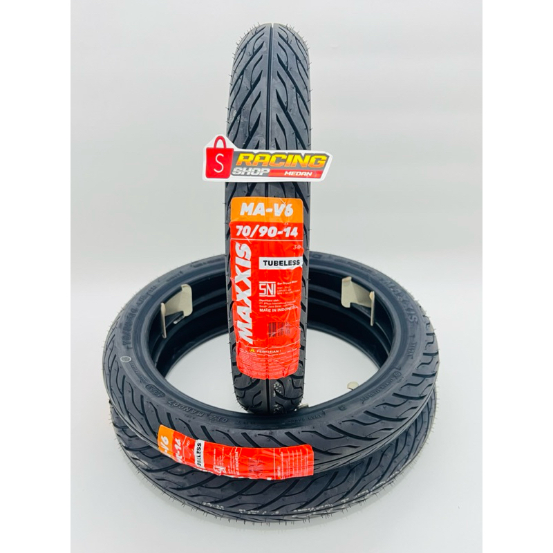 Jual BAN MAXXIS MA-V6 70/90-14 | 80/90-14 | 90/90-14 Ring 14 Ban Motor ...