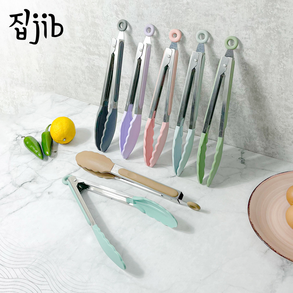 Jual JIB Silicone Utensil/Capitan Makanan/Kitchen Tongs/Serving Tong ...