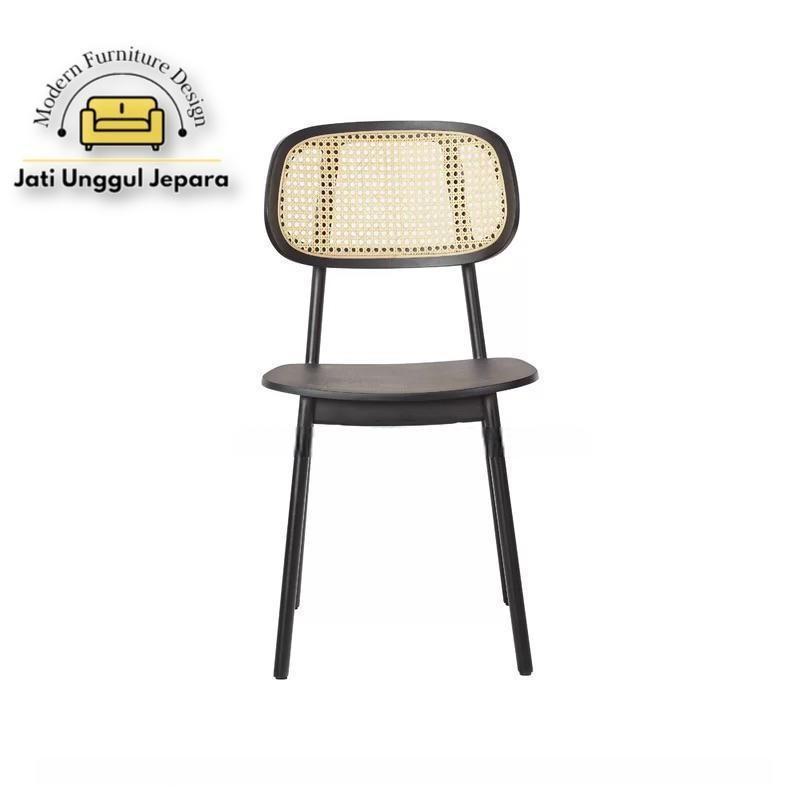 Jual Kursi Cafe Rotan Retro - Kursi Makan Resto Scandinavian - Kursi Cafe Jati Minimalis Modern ...