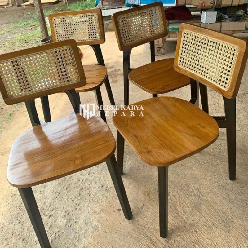 Jual Kursi Cafe Rotan Retro | Shopee Indonesia