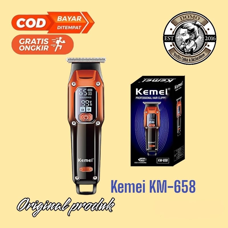 Jual Mesin cukur kemei km-658 original | Shopee Indonesia