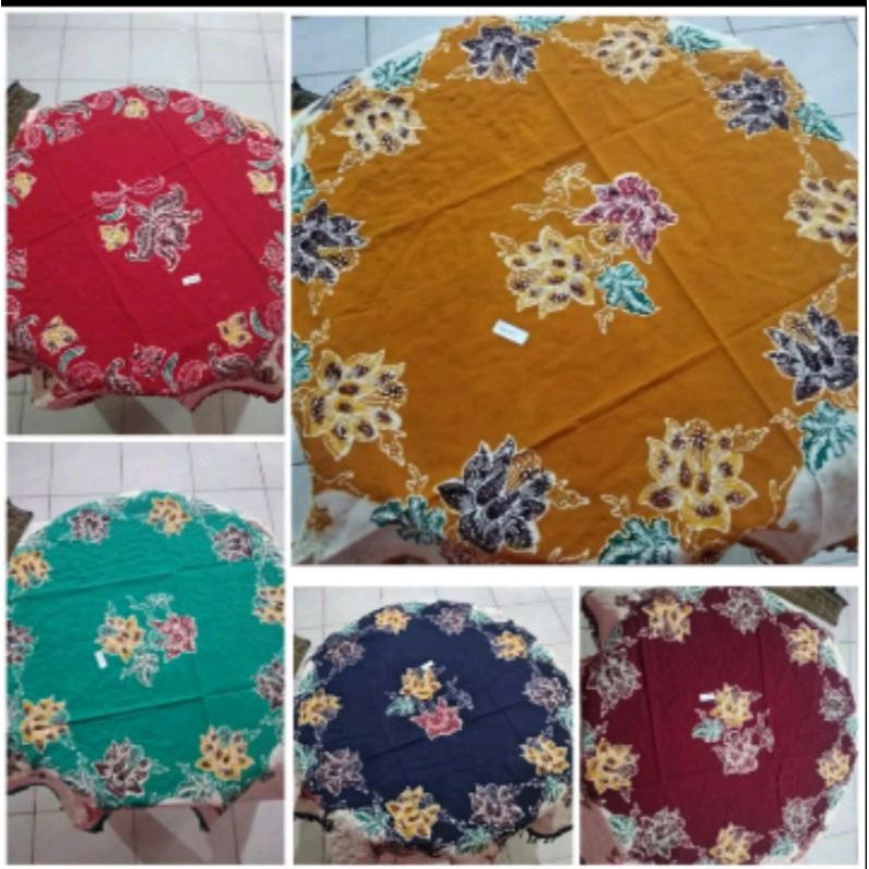 Jual Taplak batik meja tamu bulat | Shopee Indonesia