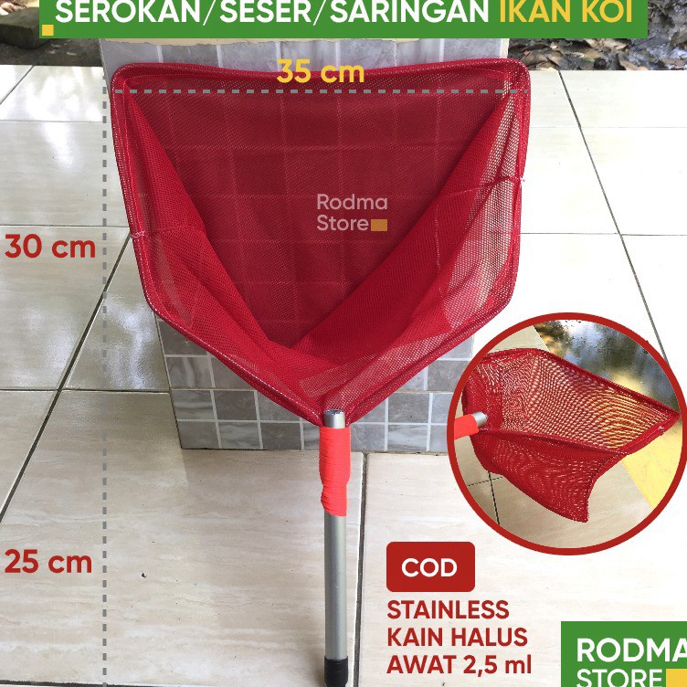 Jual Selalu Ready SEROKAN IKAN BESAR 35 cm SEROK SESER JARING LAMIT ...