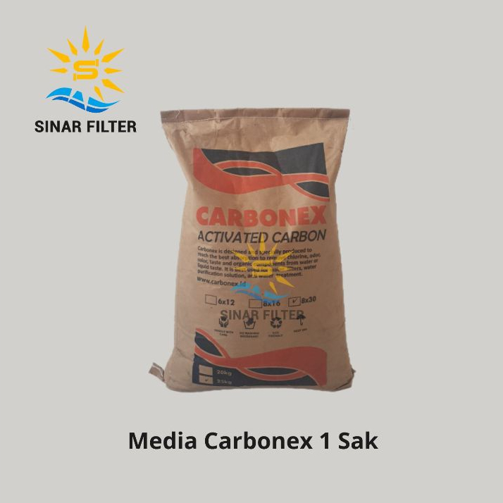 Jual Karbon Aktif Carbonex 1 Sak / Active Carbon | Shopee Indonesia