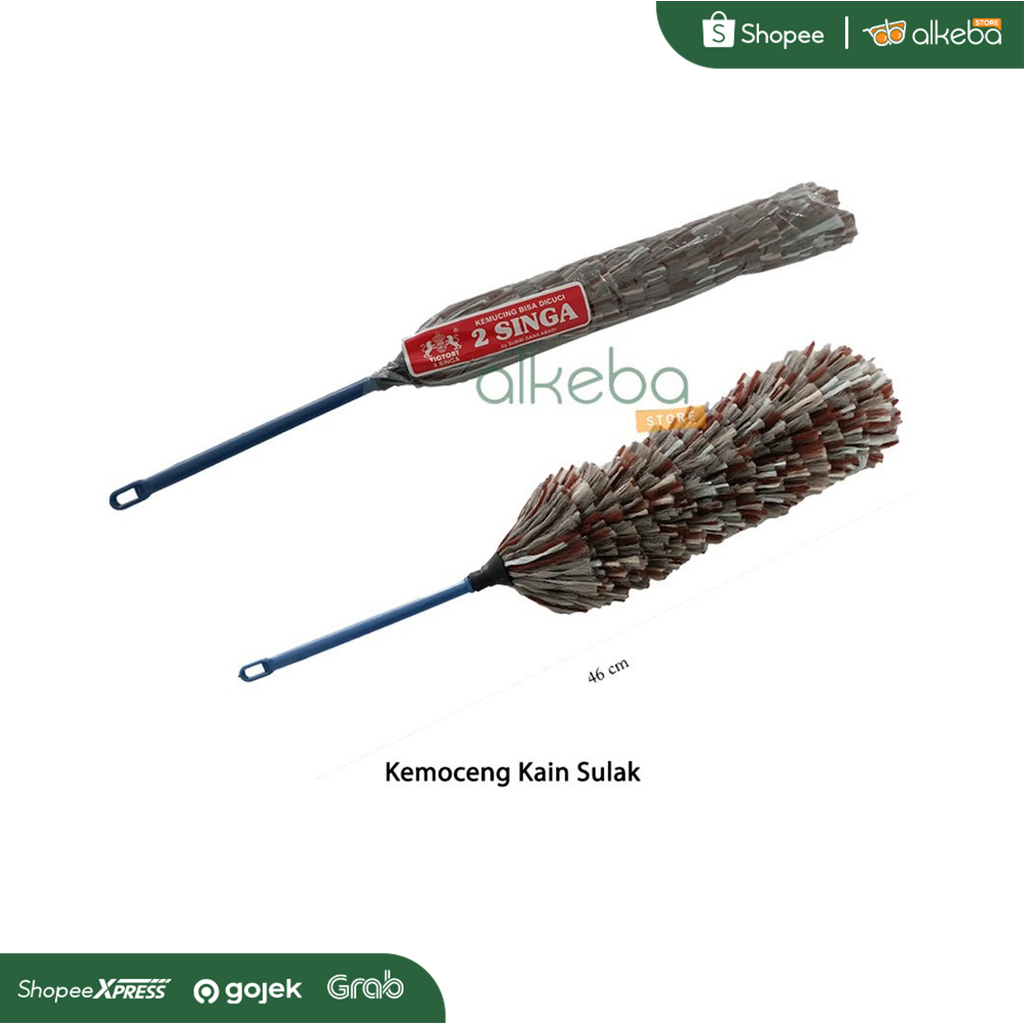 Jual Kemoceng Kain / Kemoceng Sulak Benang Static Duster Penghilang ...