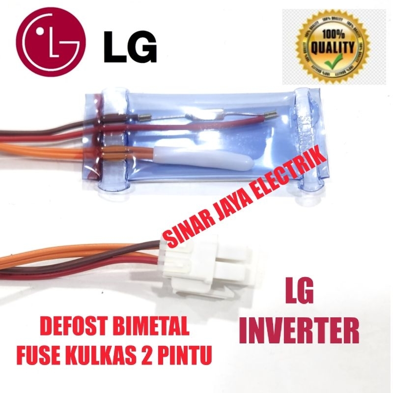 Jual SENSOR BIMETAL DEFROS KULKAS LG 2 PINTU INVERTER | Shopee Indonesia