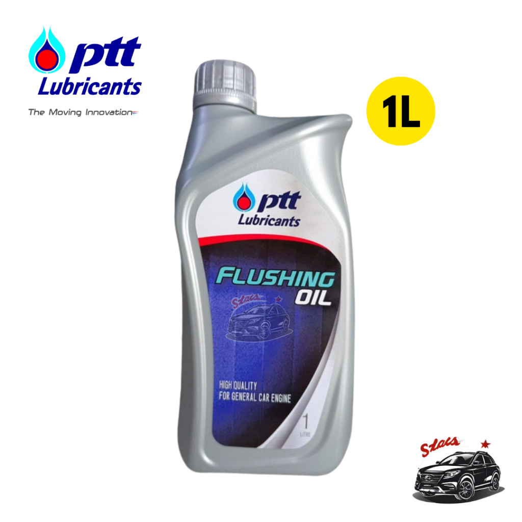 Jual PTT Lubricants Flushing Oil 1 Liter PTT Engine Flush Pembersih ...