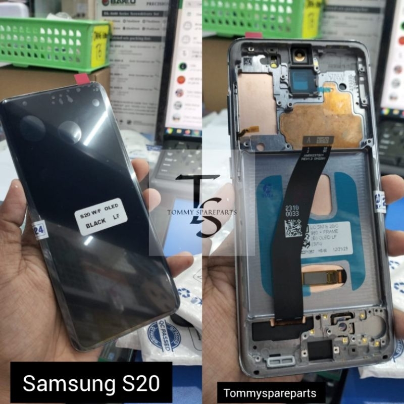 Jual LCD TOUCHSCREEN+FRAME SAMSUNG GALAXY S20 4G G980 G980F ORIGINAL ...