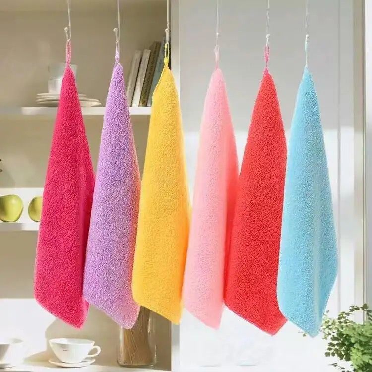 Jual Handuk Kain Kain Lap Microfiber Lap Tangan Lap Tangan Gantung ...