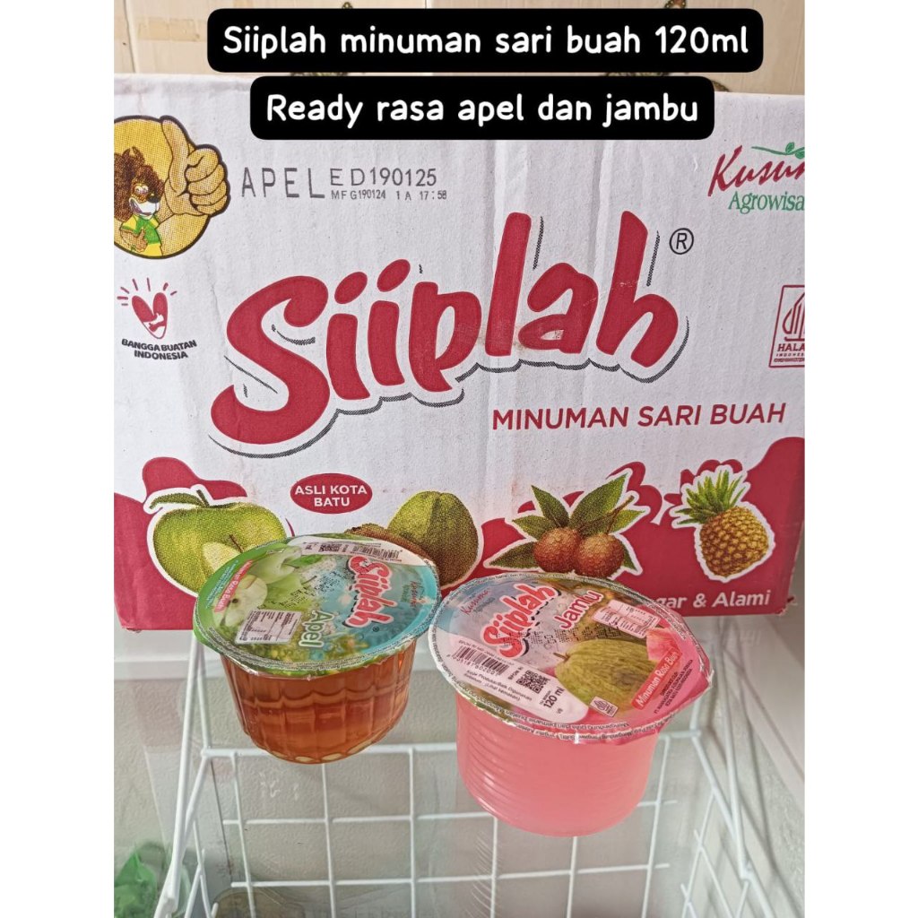 Jual Minuman Sari Buah Siiplah 1 karton isi 32pcs (120ml), Ready Jogja ...