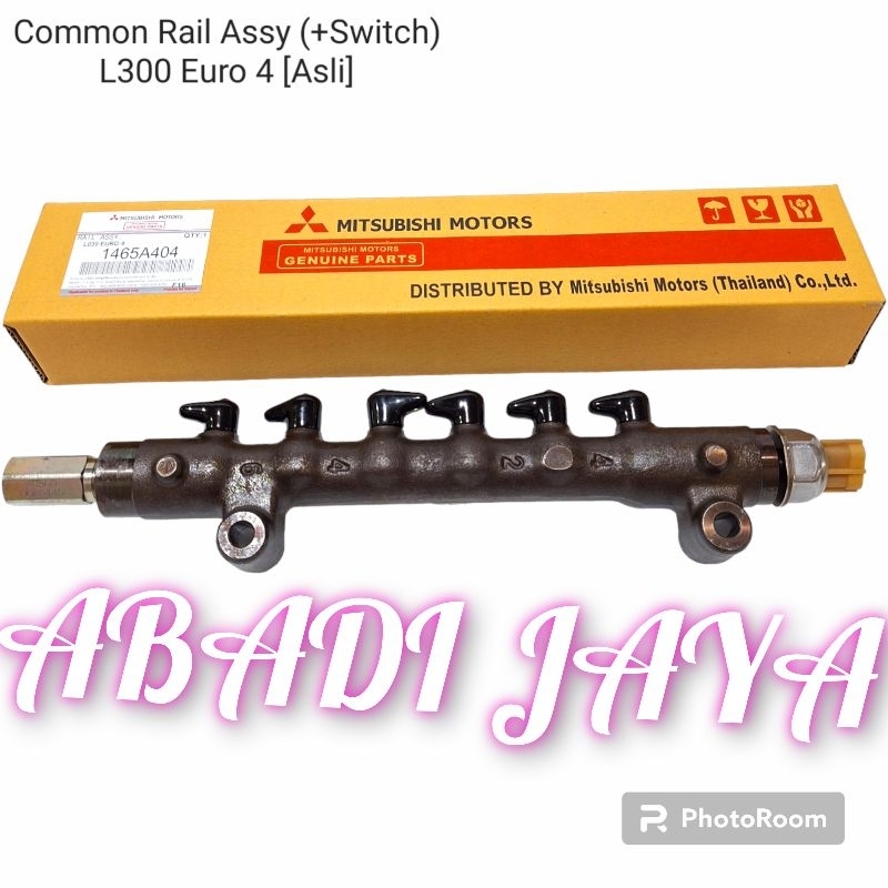 Jual COMMON RAIL COMON RAIL ASSY MITSUBISHI L300 DIESEL EURO 4 ASLI ...