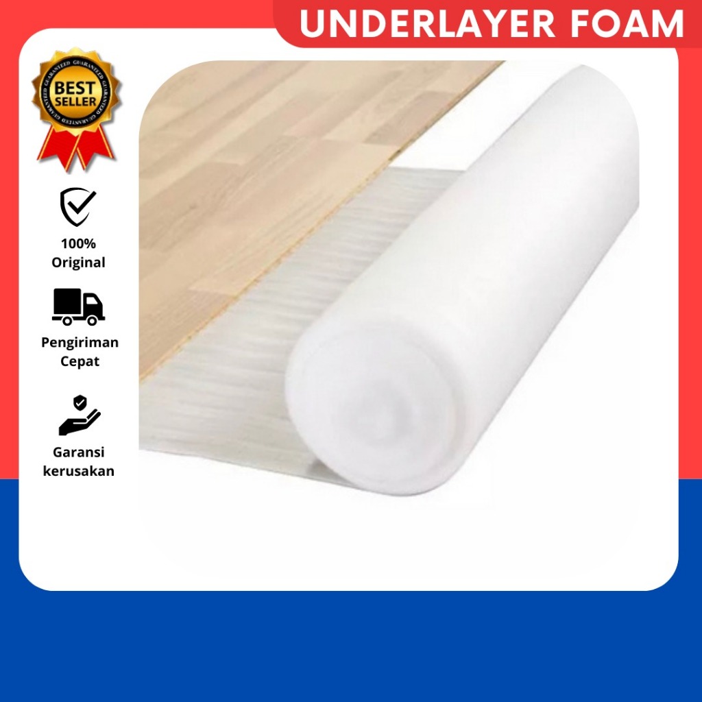 Jual Underlayer Foam alas SPC FLOORING/Parket | Shopee Indonesia
