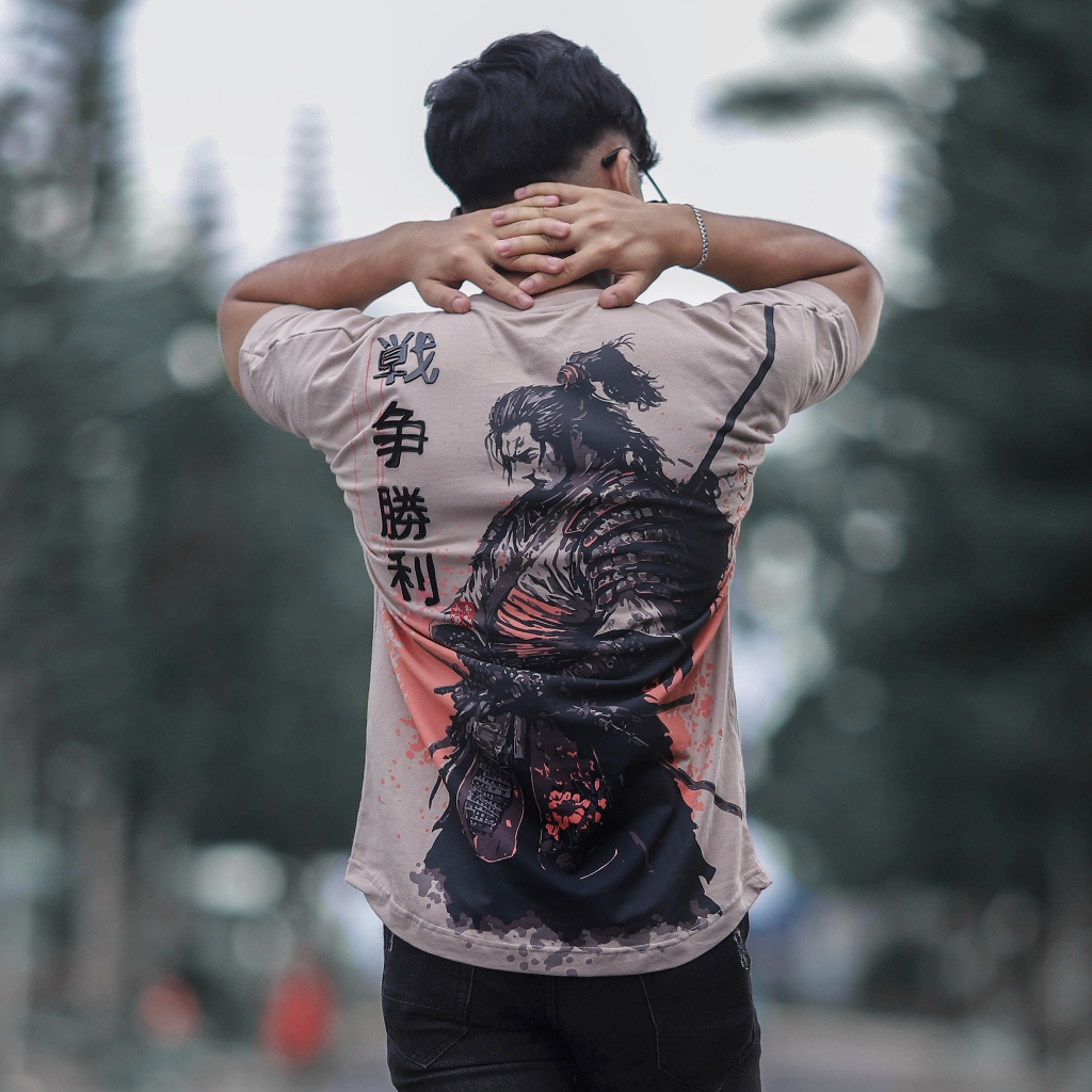 Jual KAOSBOS.ID - Kaos Distro Japanese Style Pria Japan Samurai ...