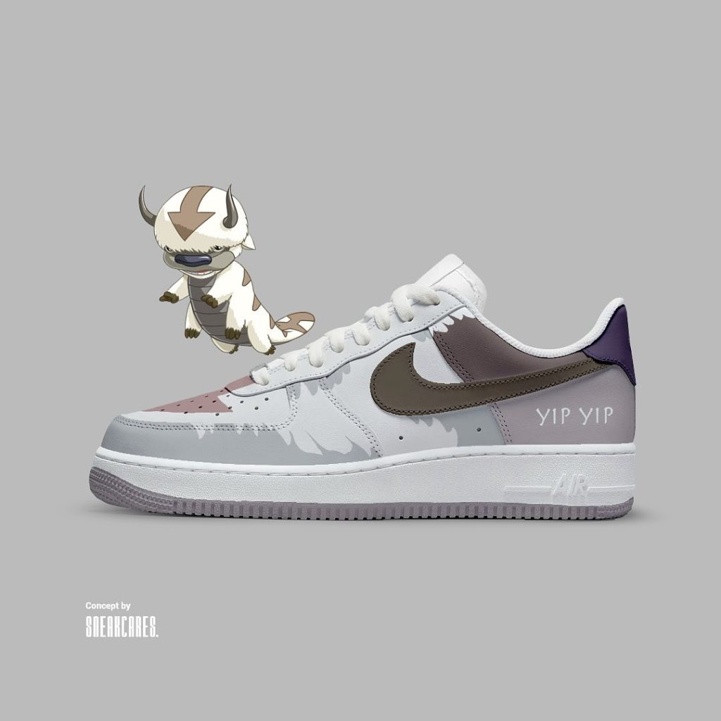 Jual NIKE AF1 APPA YIP YIP (BUKAN SEPATU RIGEN) CUSTOM PAINT | Shopee ...