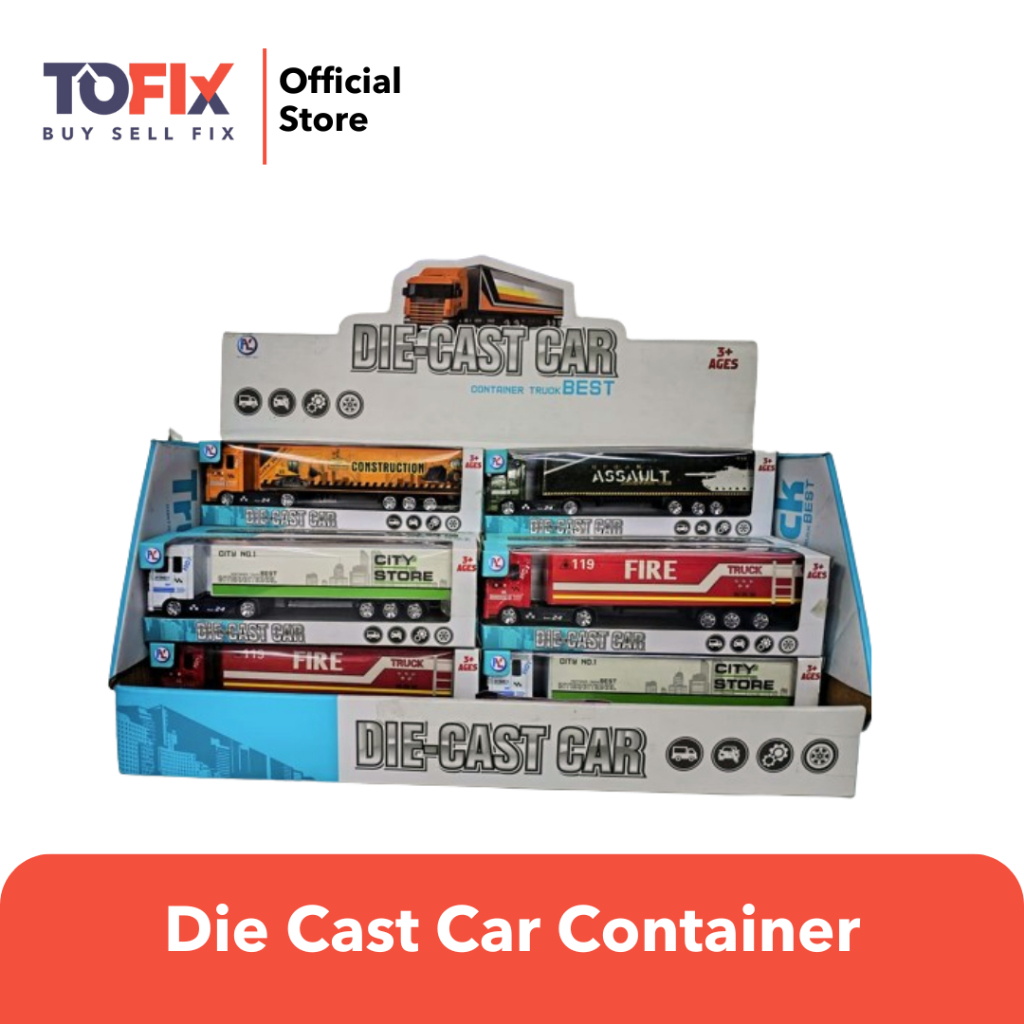 Jual Die Cast Truck Container 1 Pcs | Shopee Indonesia