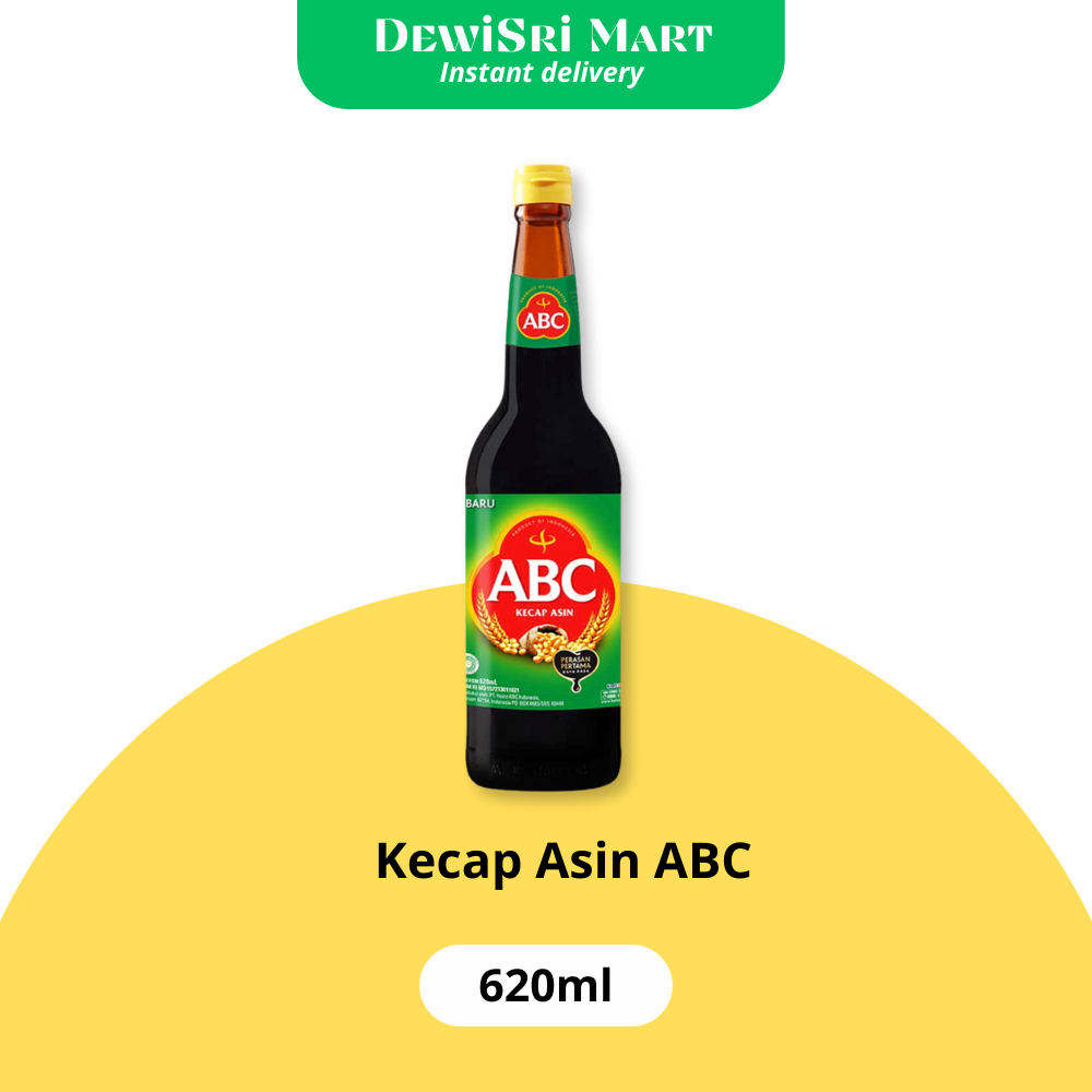 Jual Kecap Asin ABC 620ml - Dewi Sri Mart | Shopee Indonesia