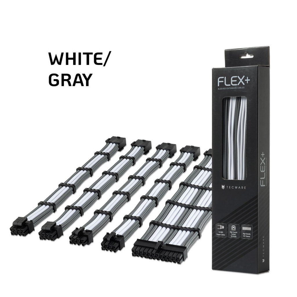 Jual TECWARE FLEX PLUS PSU Extension Set (5Pcs Power Supply Cables ...