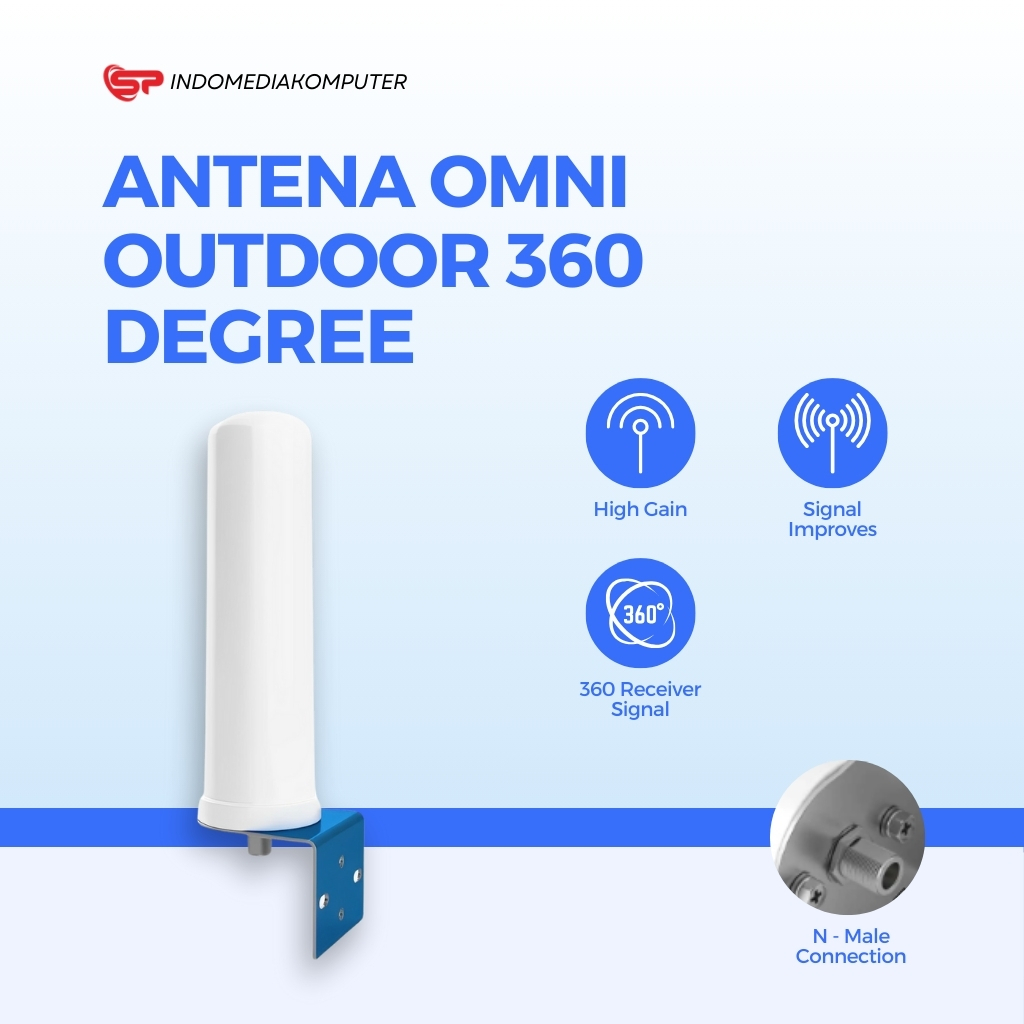 Jual ANTENA OMNI OUTDOOR 360 DEGREE | Shopee Indonesia