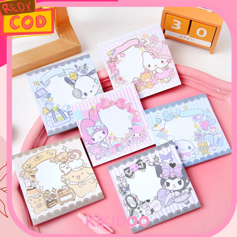 Jual MEMO PAD STICKY NOTE KARAKTER SANRIO RT146 | Shopee Indonesia