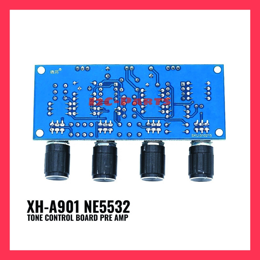 Jual XH-A901 NE5532 Audio HiFi Low Noise Tone Control Pre Amplifier ...