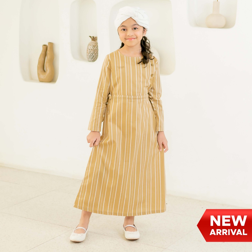 Jual Cressida Gamis Kids Girl Yellow - QB35X | Shopee Indonesia